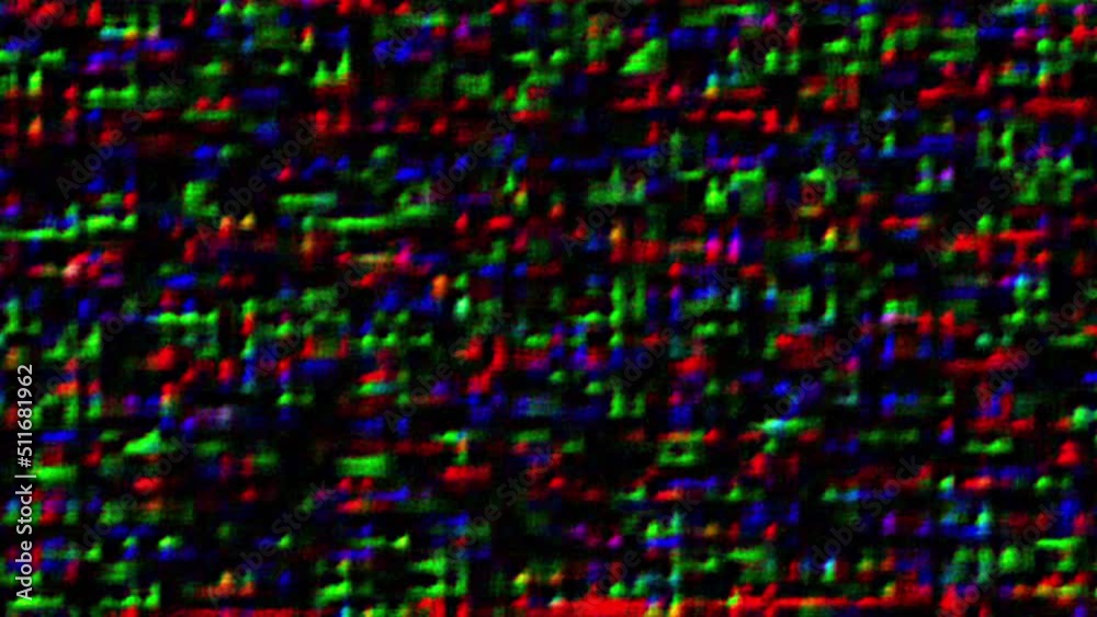 Glitch effect and scratches texture. TV screen with glitches and damage ...