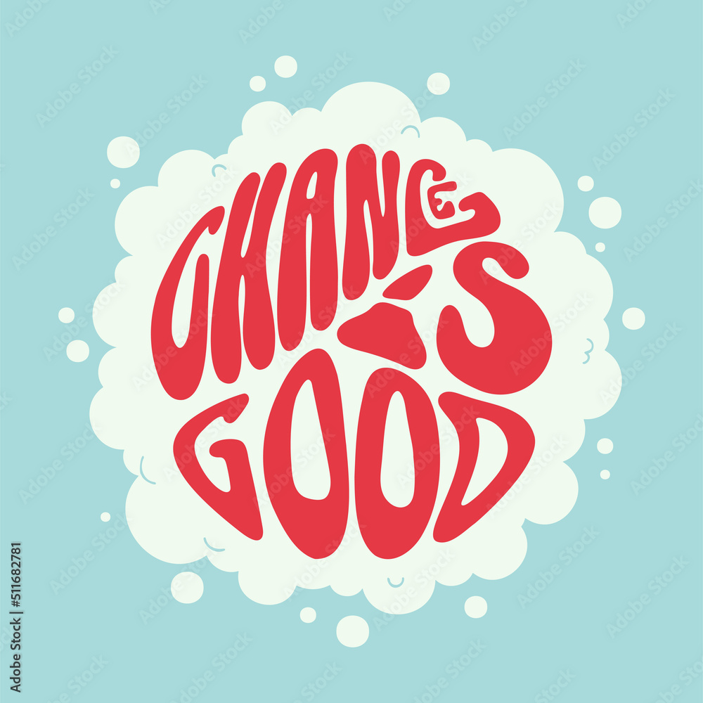 Colorful square poster. A stylish template for graphic prints on ...