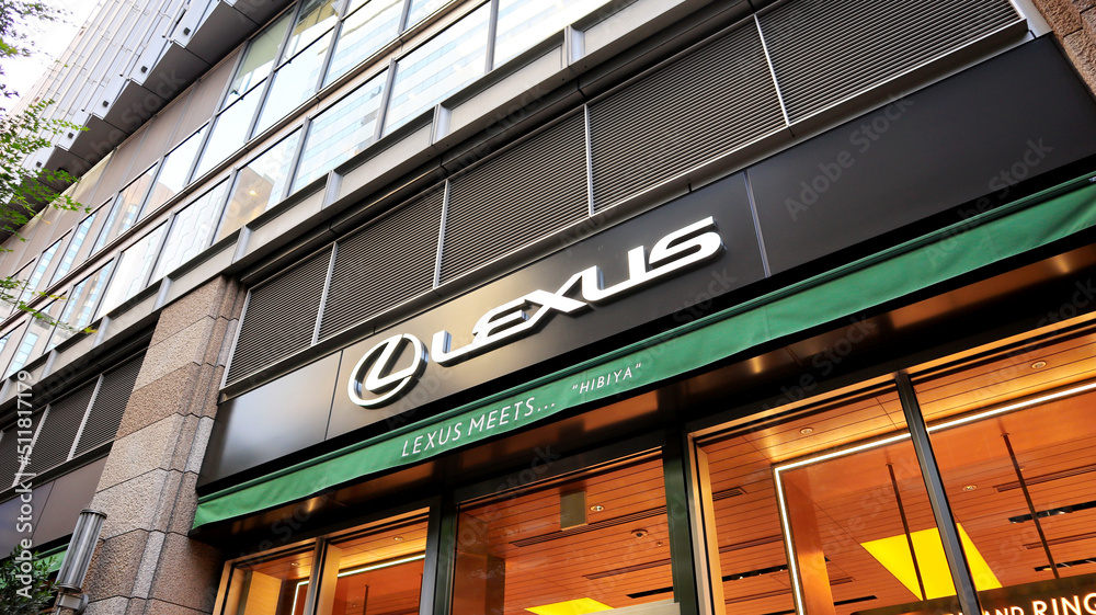 LEXUS meets HIBIYA in TOKYO MIDTOWN HIBIYA, Tokyo, Japan Stock Photo ...