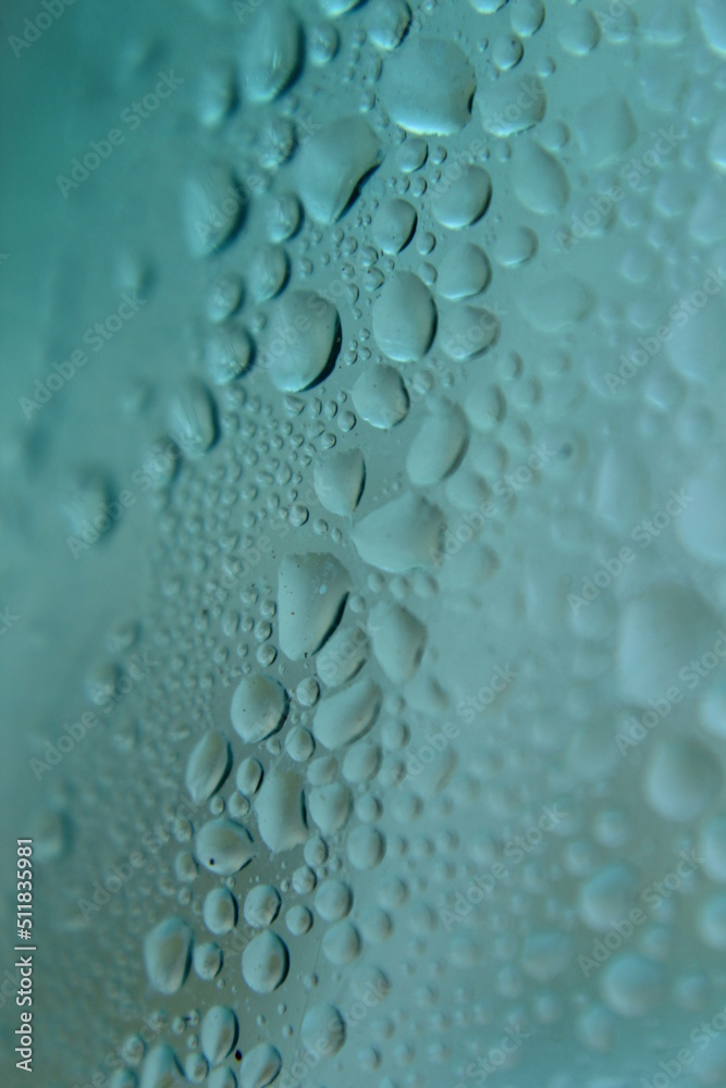 fond d'écran, eau, pluie, abattre, humide, abstrait, bleu, texture ...