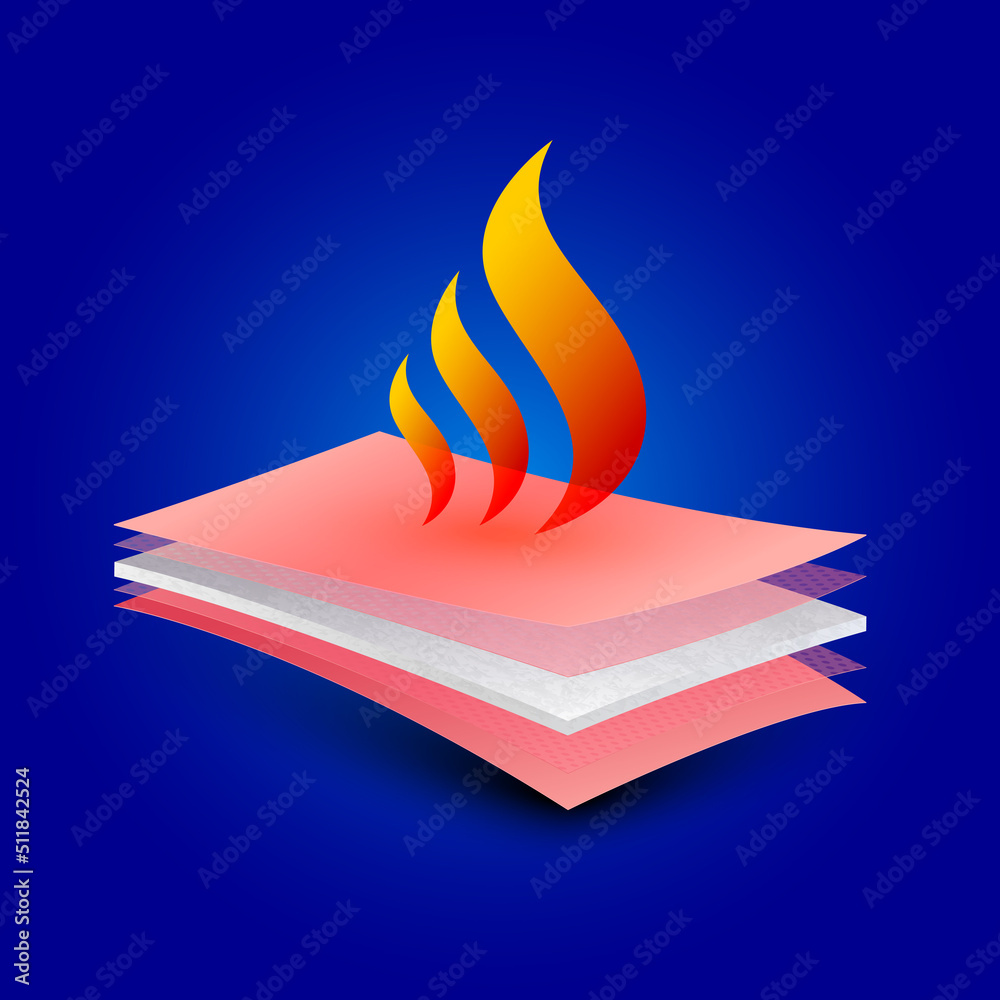 Fireproof gypsum board corner close up. Texture construction material ...