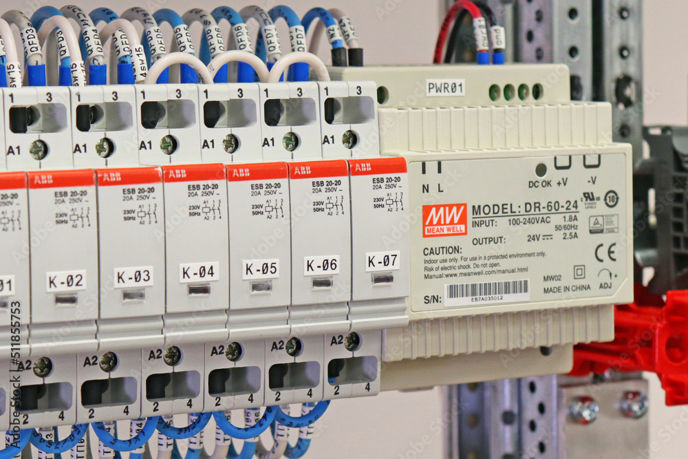ABB electromagnetic contactor for load control and in the electrical ...