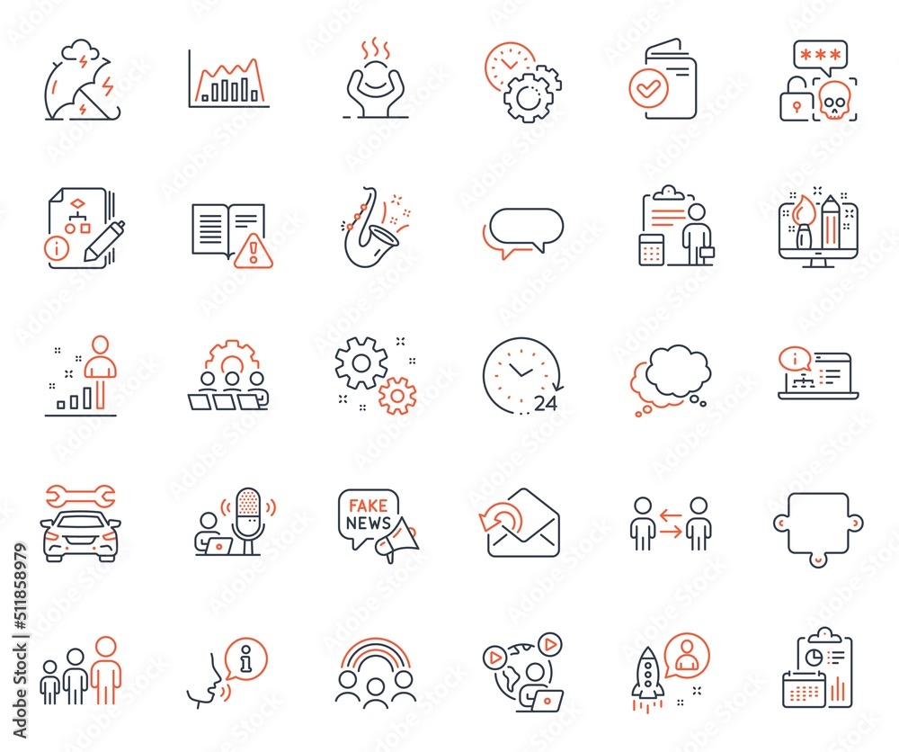 Education icons set. Included icon as Work, Teamwork business and ...