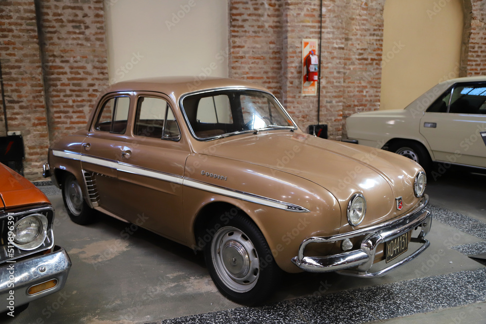 Fotka „IKA Renault Gordini. Car manufactured in Argentina between the ...