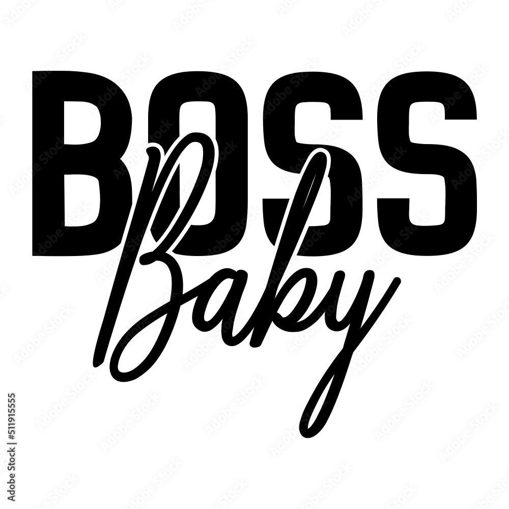 Boss Baby svg Stock Vector | Adobe Stock