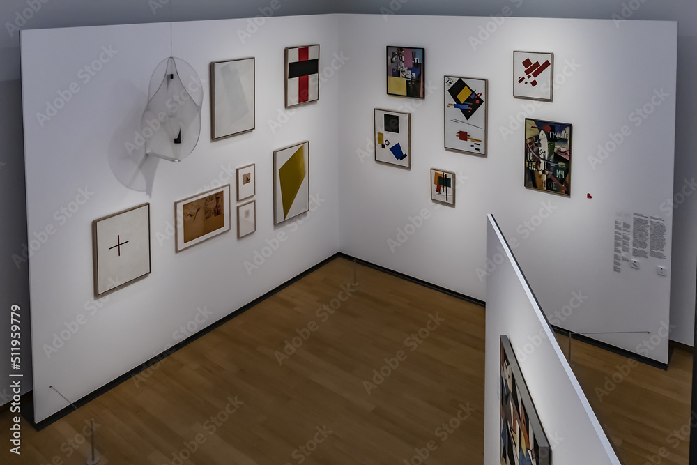 Interior of Stedelijk Museum: “STEDELIJK BASE” - Collection before 1950 ...