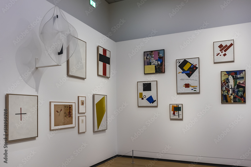 Interior of Stedelijk Museum: “STEDELIJK BASE” - Collection before 1950 ...