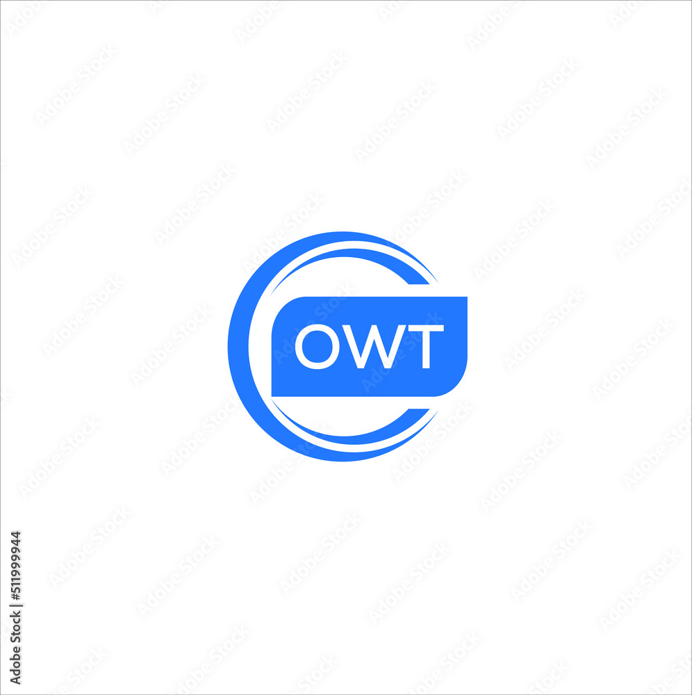 OWT letter design for logo and icon.OWT typography for technology ...