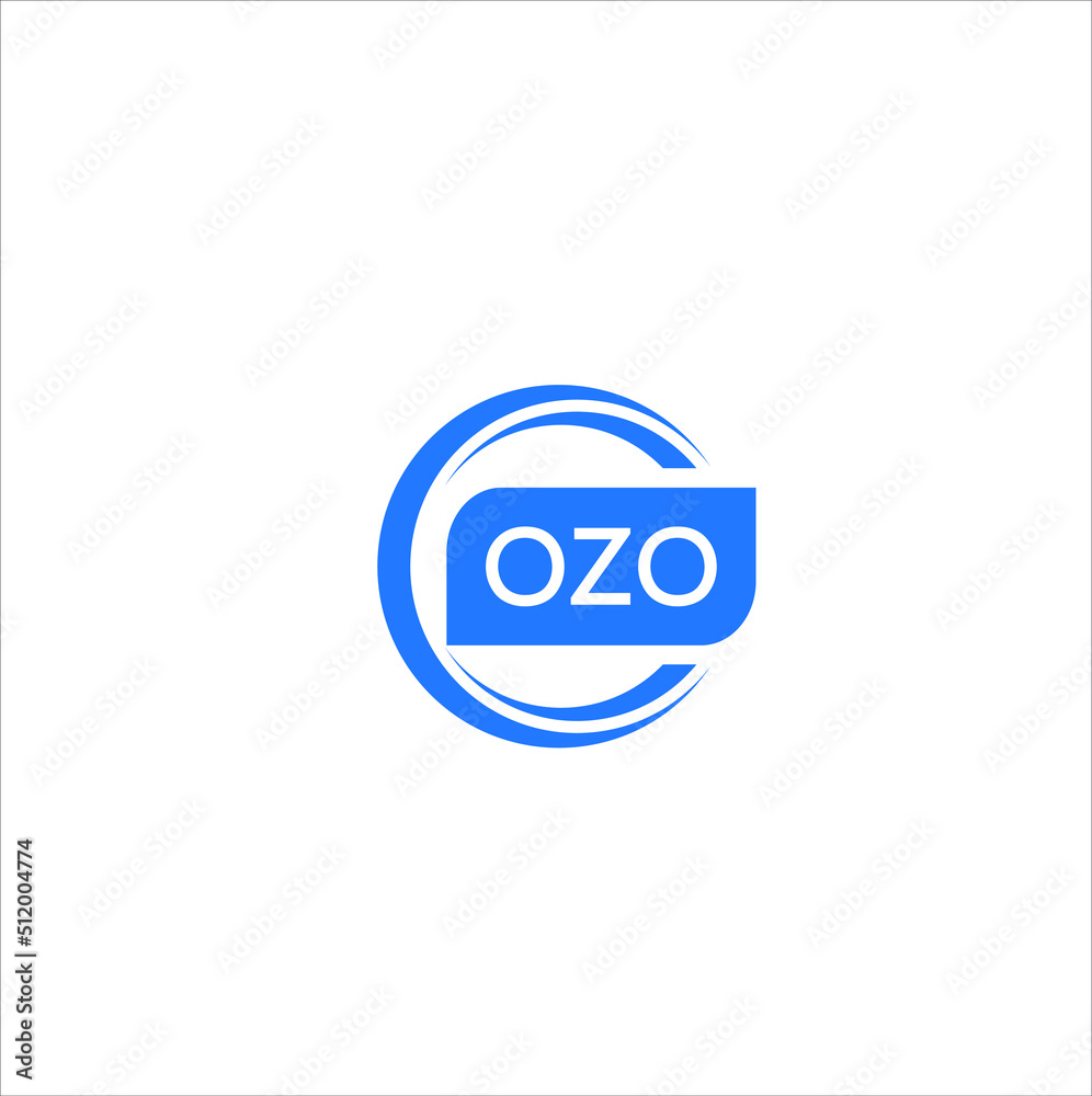OZO letter design for logo and icon.OZO typography for technology ...