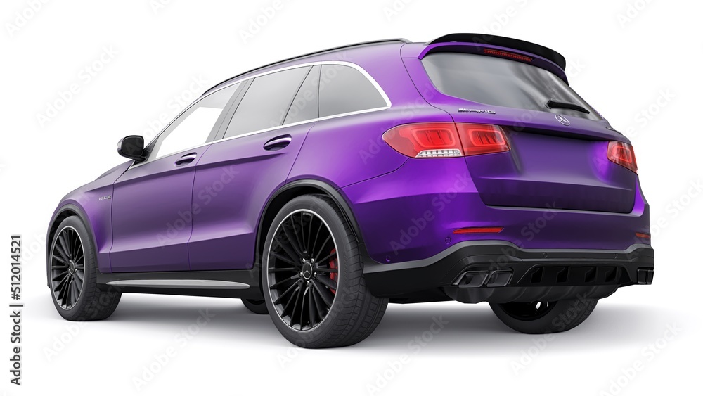 Paris. France. May 02, 2022. Mercedes-Benz GLC 63 AMG 2021. An ...