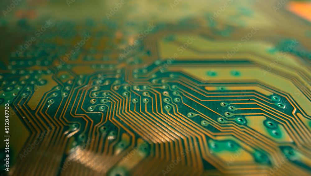 Electronic circuit board background. Abstract digital technology ...
