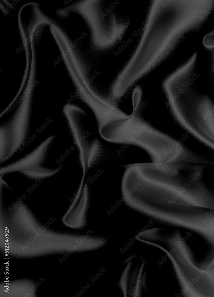 Fondo con detalle y textura de tela tipo seda en tonos oscuros Stock ...