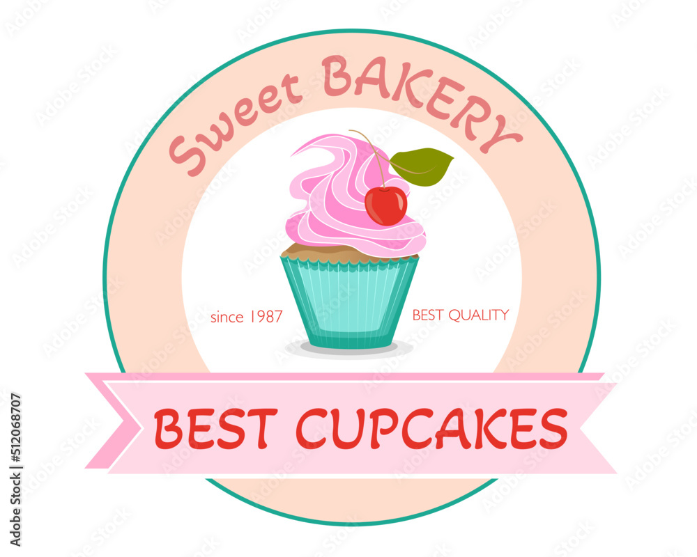 Cupcakes Template, Sweet Bakery Brochure, Cupcake Shop Menu Design ...