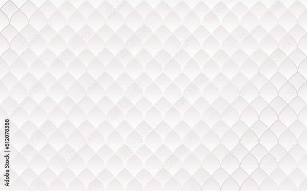 Luxury soft white quilt pattern with silver grid line background vector ...