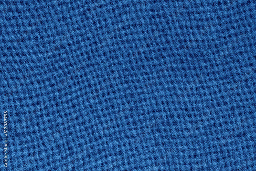 Dark blue cotton fabric texture background, seamless pattern of natural ...
