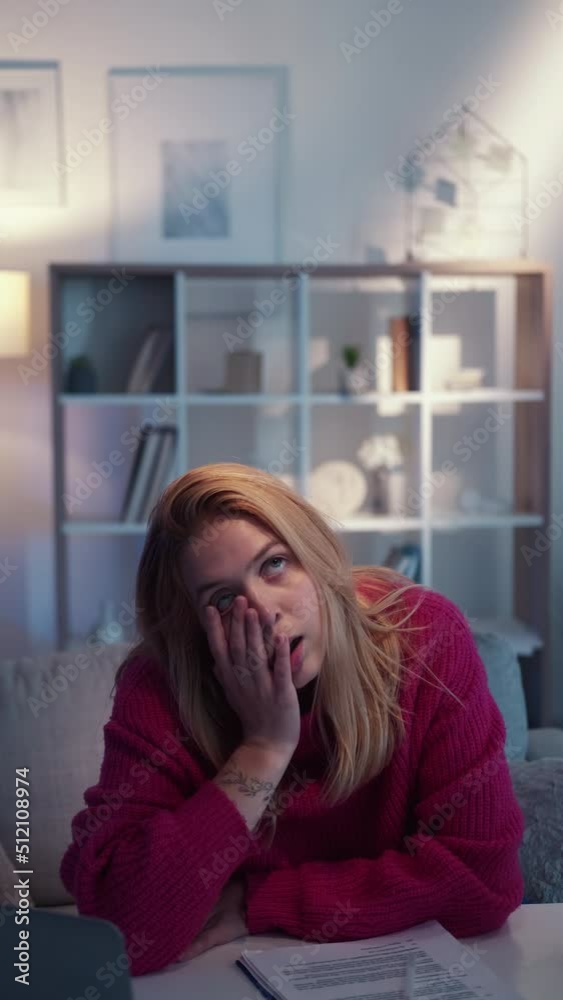 Boring lesson. Disgusted woman. Meme expression. Displeased suffering ...