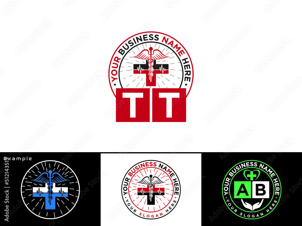 Simple TT Logo Icon, Letter Tt tt Logo Image Design With Colorful ...