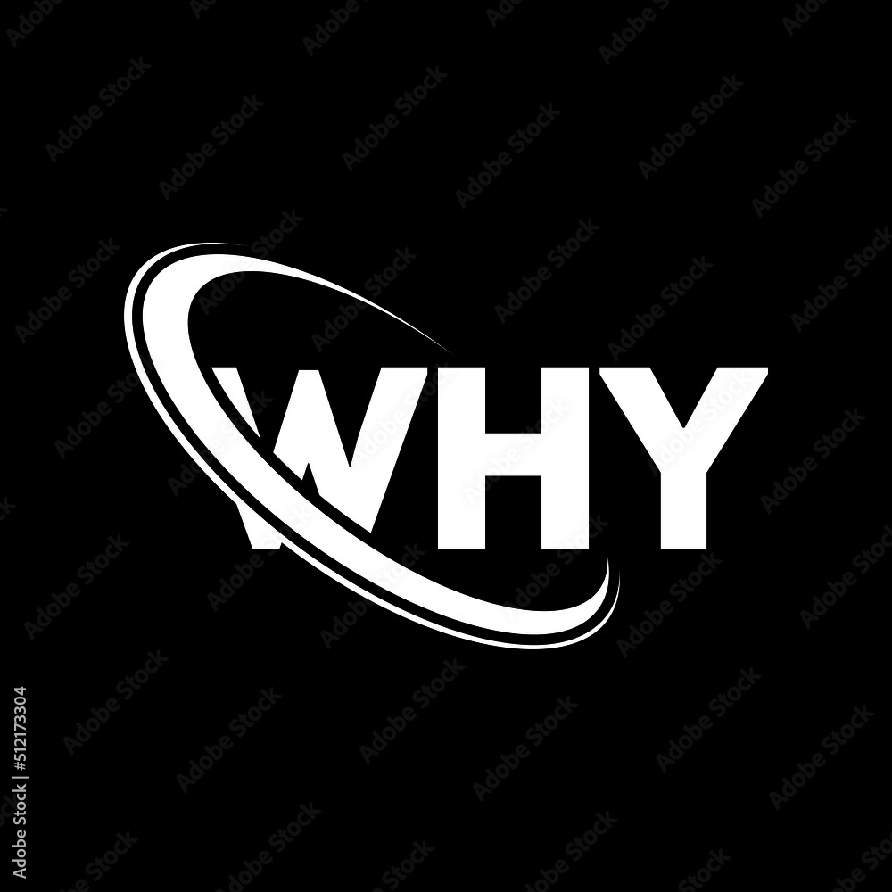 WHY logo. WHY letter. WHY letter logo design. Initials WHY logo linked ...