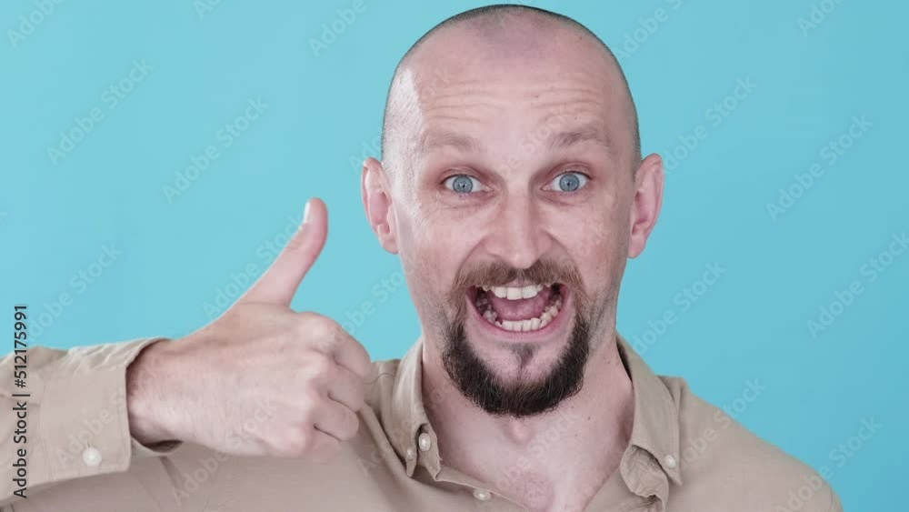 Stockvideo Vote gesture. Yeap nope. Boomerang motion. Negative positive ...