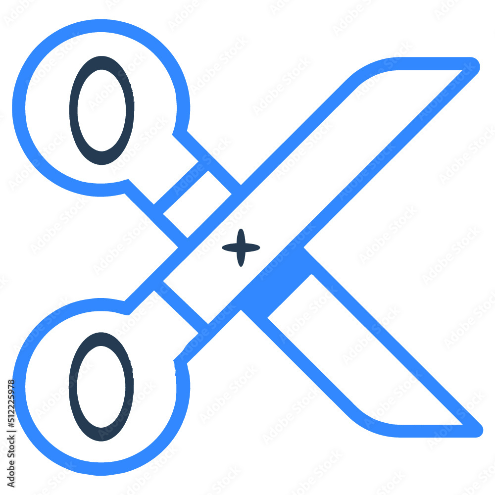Cut, scissor, scissors icon Stock Vector | Adobe Stock
