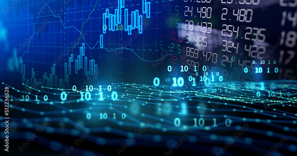 Programming code abstract technology background of software developer ...