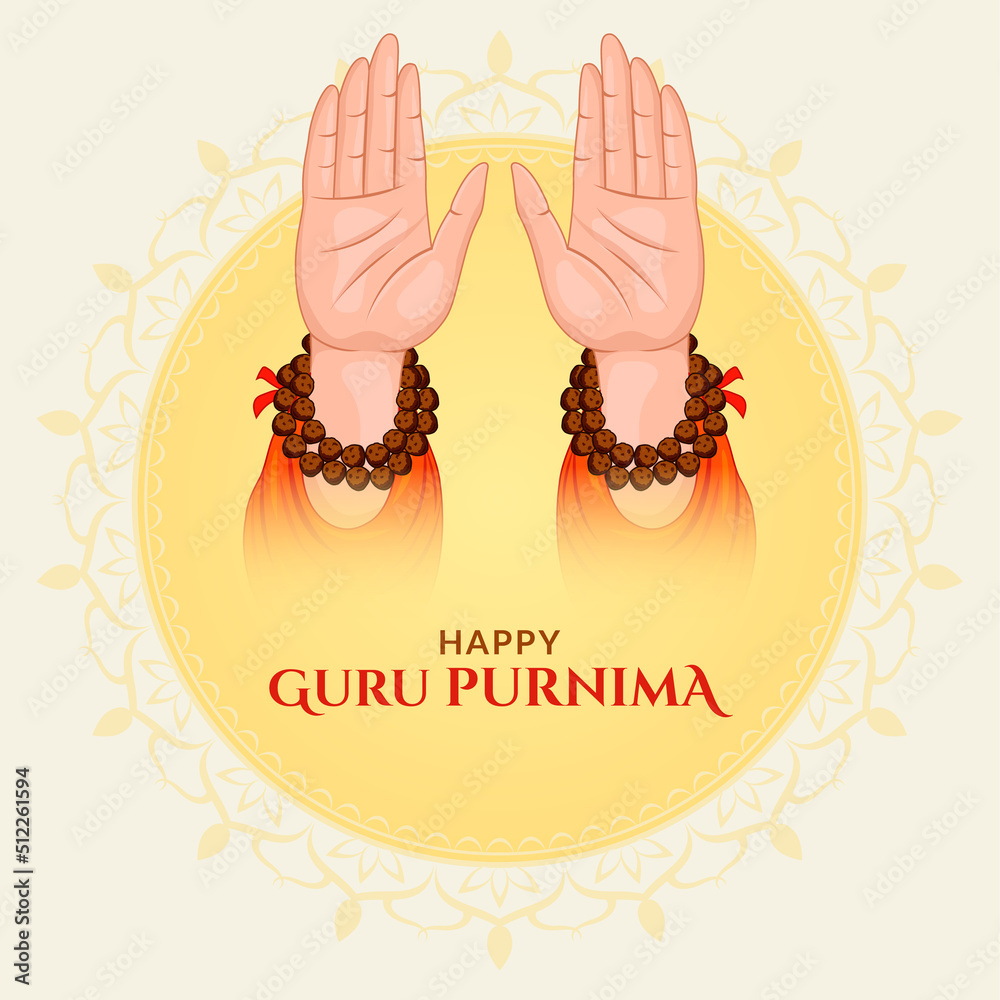 Guru Purnima festival of Indians and Nepalese dedicate to spiritual ...