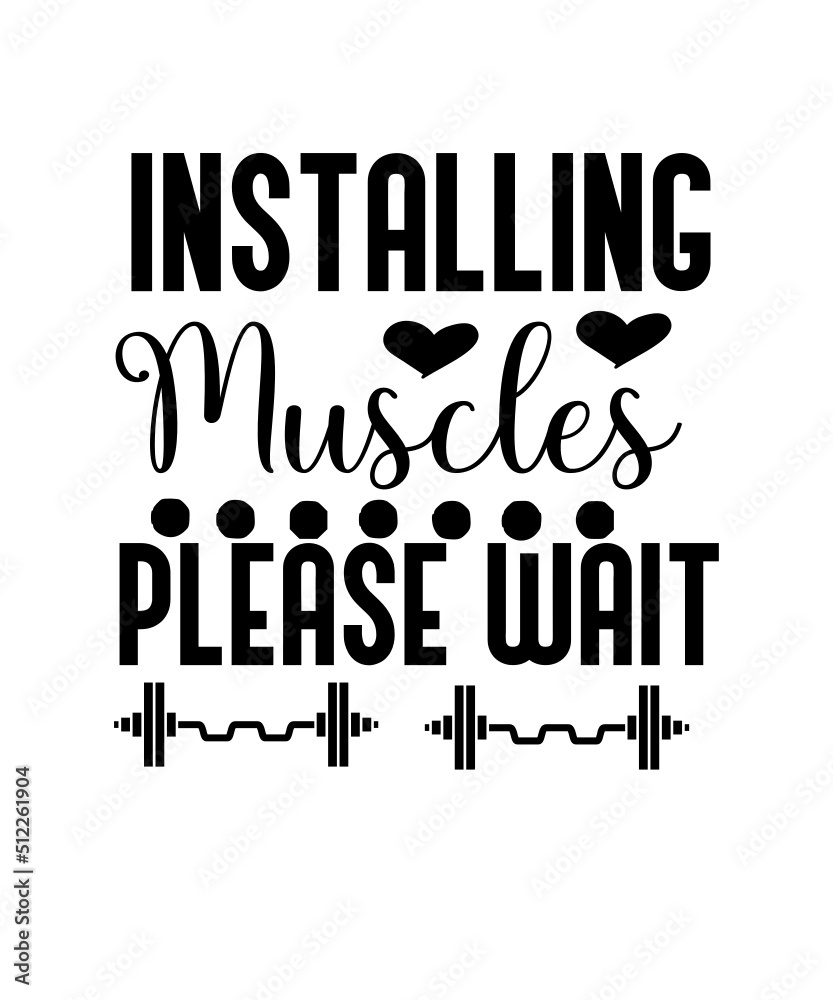 Vetor de Workout Svg Design, Workout SVG Bundle, Gym SVG Bundle ...