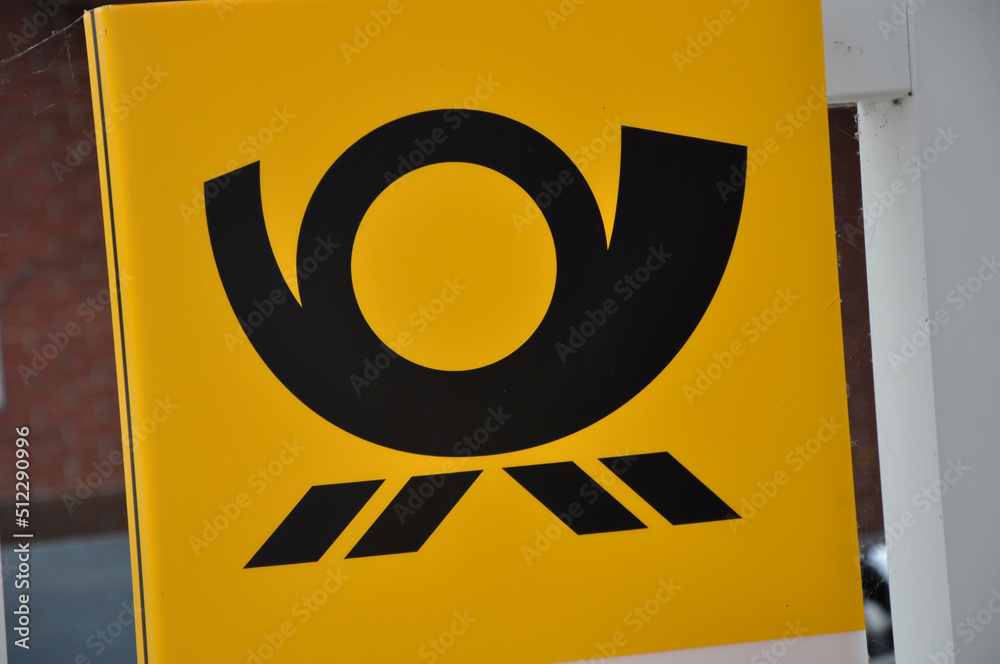 Logo Deutsche Post: Das Posthorn als Zeichen für die Post in ...