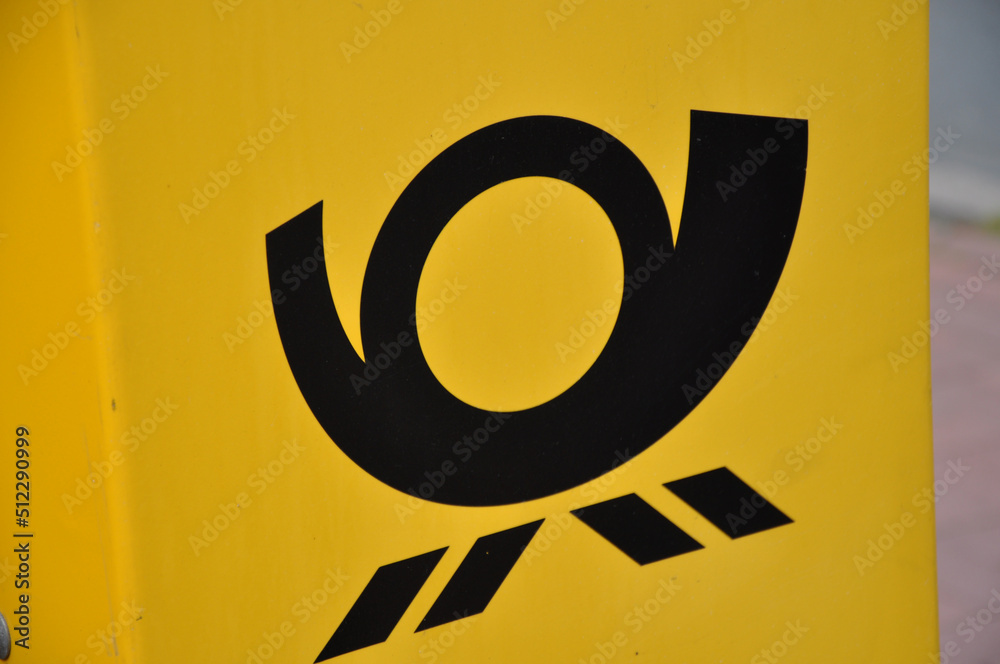 Logo Deutsche Post: Das Posthorn als Zeichen für die Post in ...