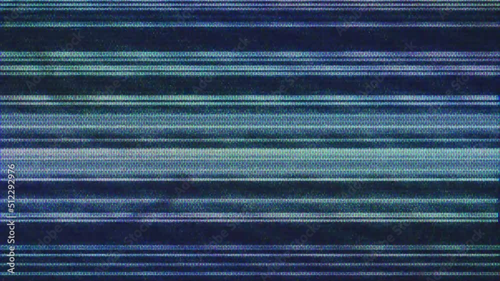 Glitch Pattern With Analog Static Flickering Noise Texture. Bad ...