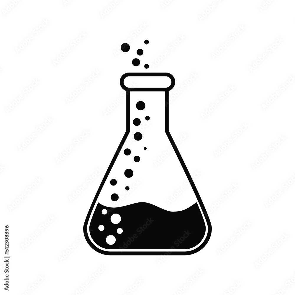 Chemistry icon vector set. Science illustration sign collection ...