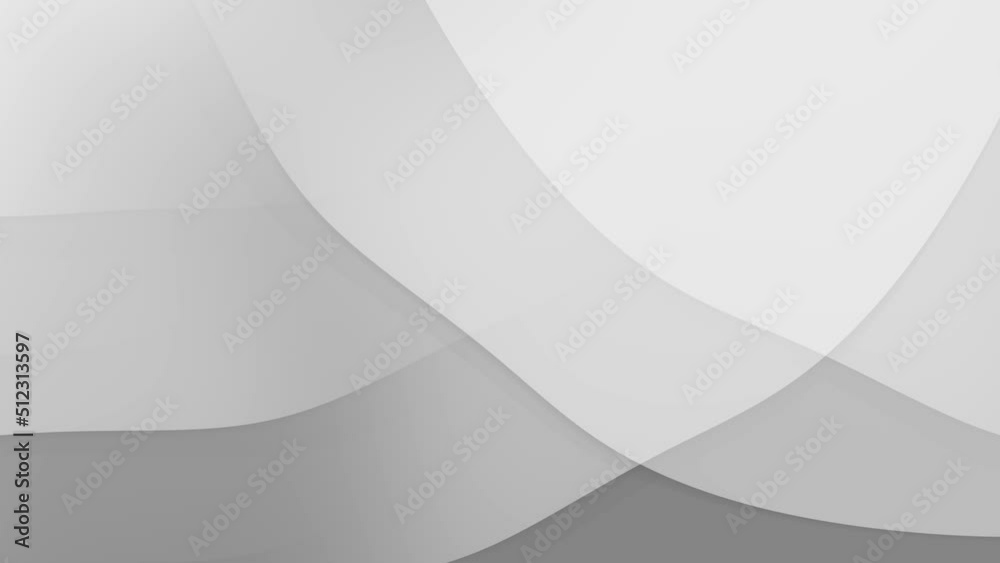 Subtle Minimal Elegant Light Gray Waves Background Loop Stock Video ...