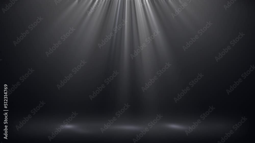 Light Rays on Black Background Looped Motion Graphics Stock Video ...