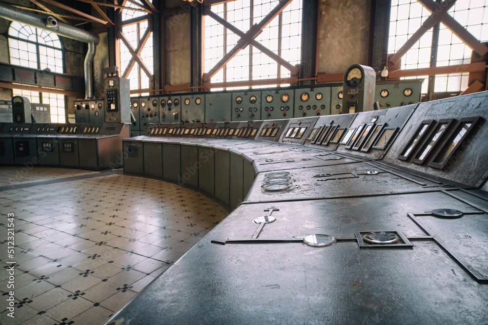 ISTANBUL, TURKEY, MAY 11, 2022: Control room detail from ...