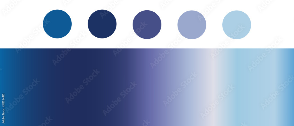 Blue Chrome gradient/ background/ wallpaper with primary color palette ...