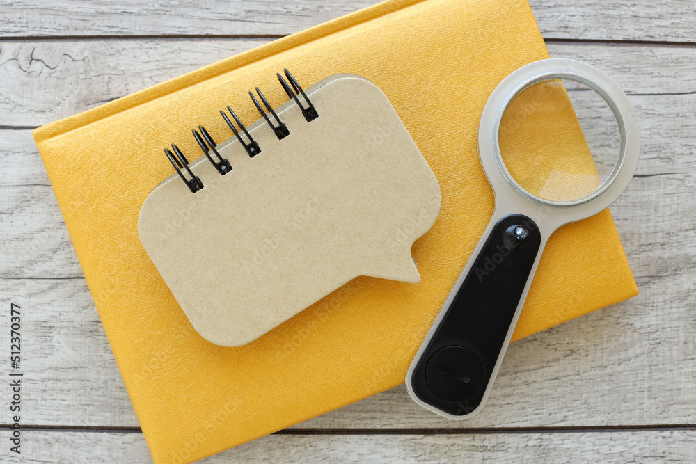 yellow notepad .top view image of an open notebook with empty pages ...