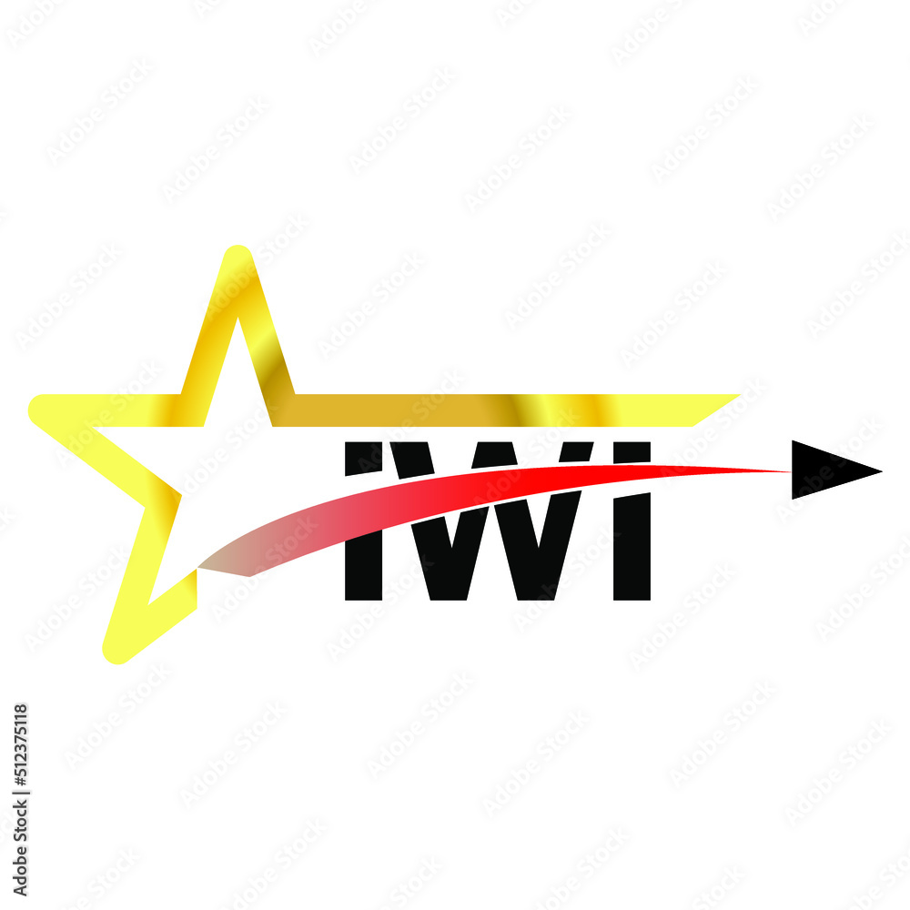 IWI letter logo design. IWI creative letter logo. simple and modern ...