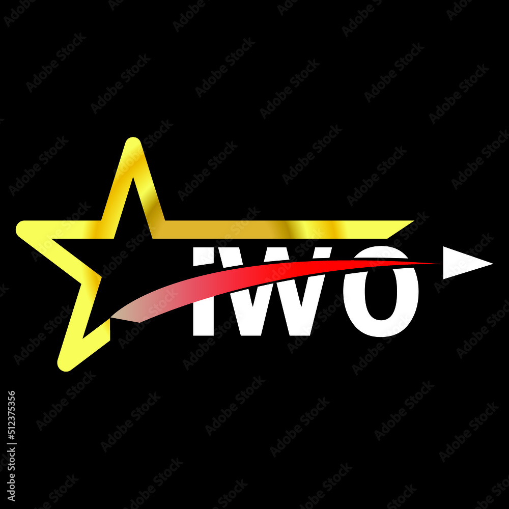 IWO letter logo design. IWO creative letter logo. simple and modern ...