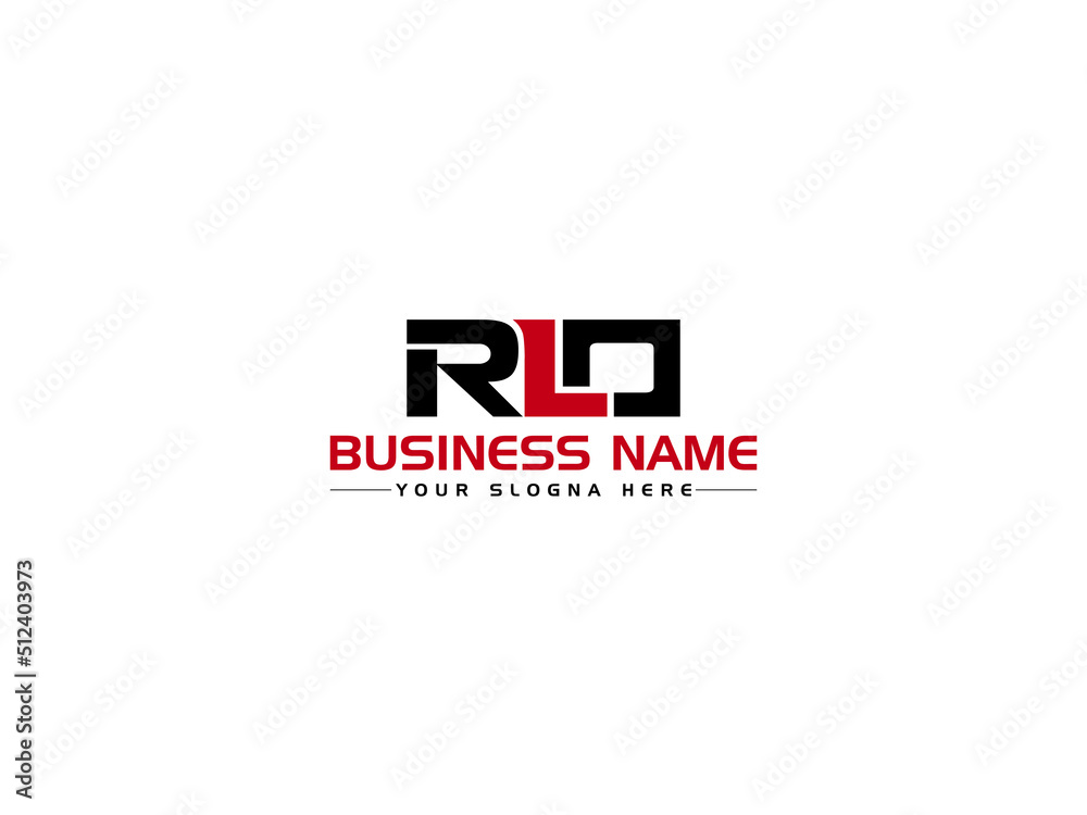 Initial RLO Logo Icon Vector, Letter RL Logo Image Design For Your ...