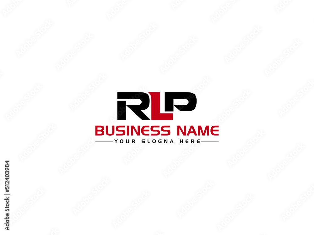 Initial RLP Logo Icon Vector, Letter RL Logo Image Design For Your ...