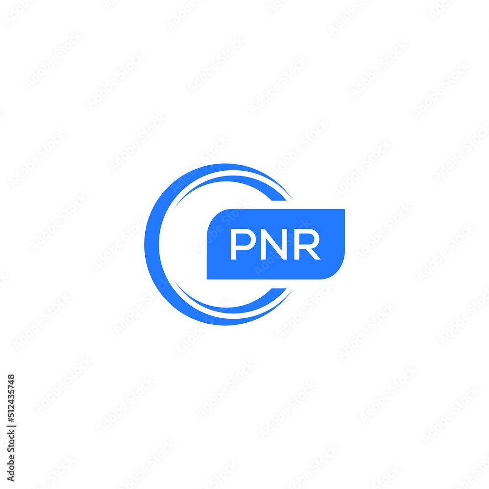 PNR letter design for logo and icon.PNR typography for technology ...