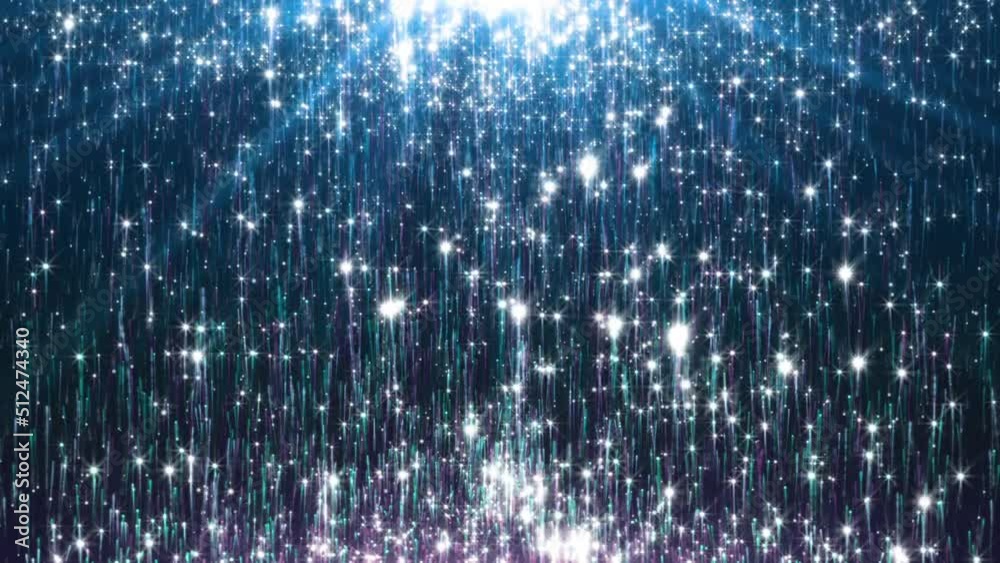LIGHT PARTICLES RAIN ABSTRACT BACKGROUND SEAMLESSLY LOOPED ANIMATION ...