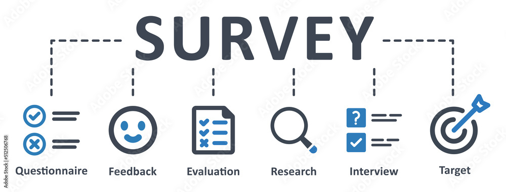 Survey icon - vector illustration . Survey, questionnaire, Feedback ...