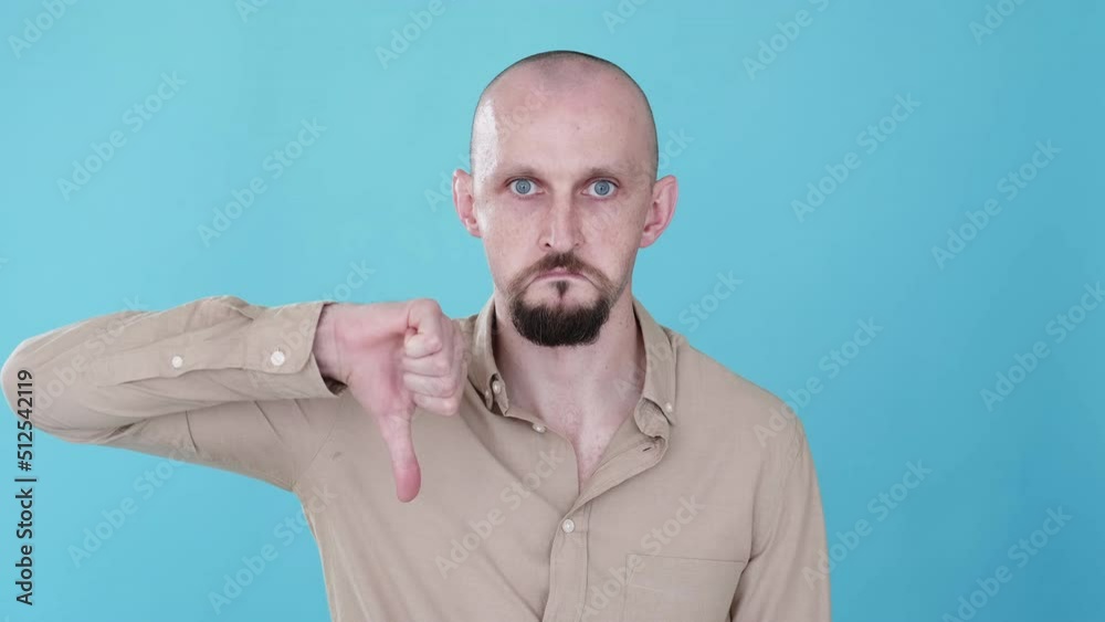 Dislike gesture. Bad idea. Boomerang motion. Negative reaction. Nope ...