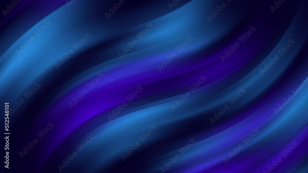 Futuristic smooth wave pattern background animation in 4K UHD ...