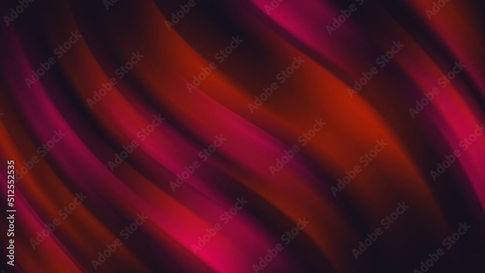 Futuristic smooth wave pattern background animation in 4K UHD ...