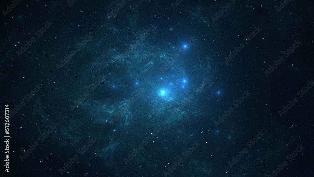 Galaxy billions stars and planets. Cosmic nebula in infinite universe ...