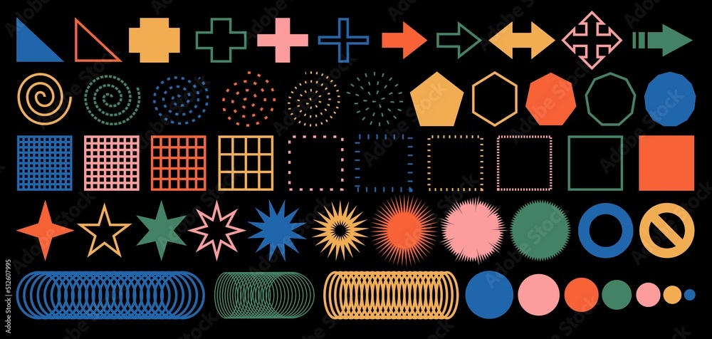 Vintage Photoshop Shapes