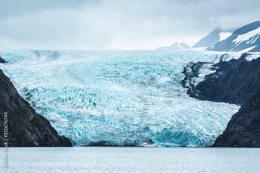 Holgate Glacier, found in Holgate Arm in Aialik Bay, within Kenai ...