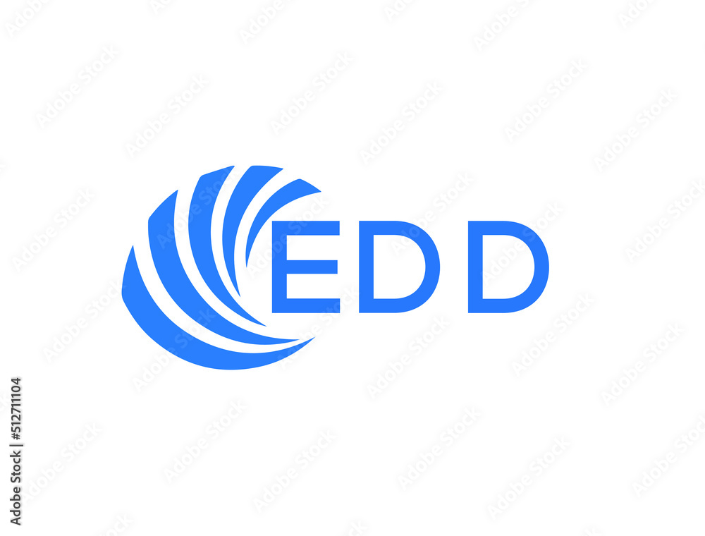 EDF logo, EDF icon, EDF letter, EDF flat, EDFmonogram, EDFminimalist ...
